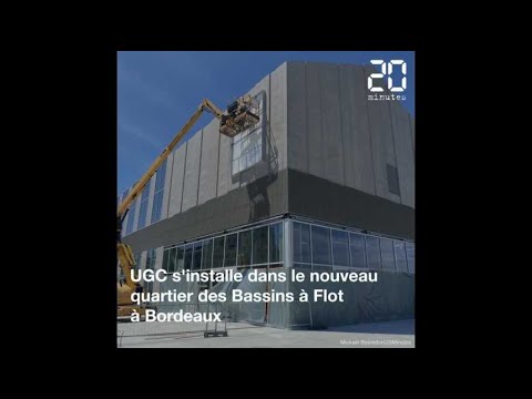 Bordeaux : Plongée dans le chantier du nouveau cinéma UGC des Bassins à ...