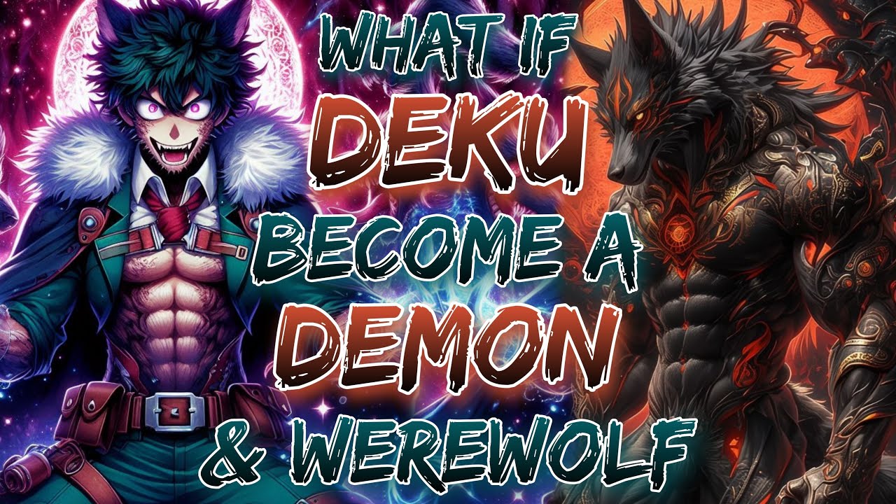 What If Deku Become A Demon & werewolf - YouTube