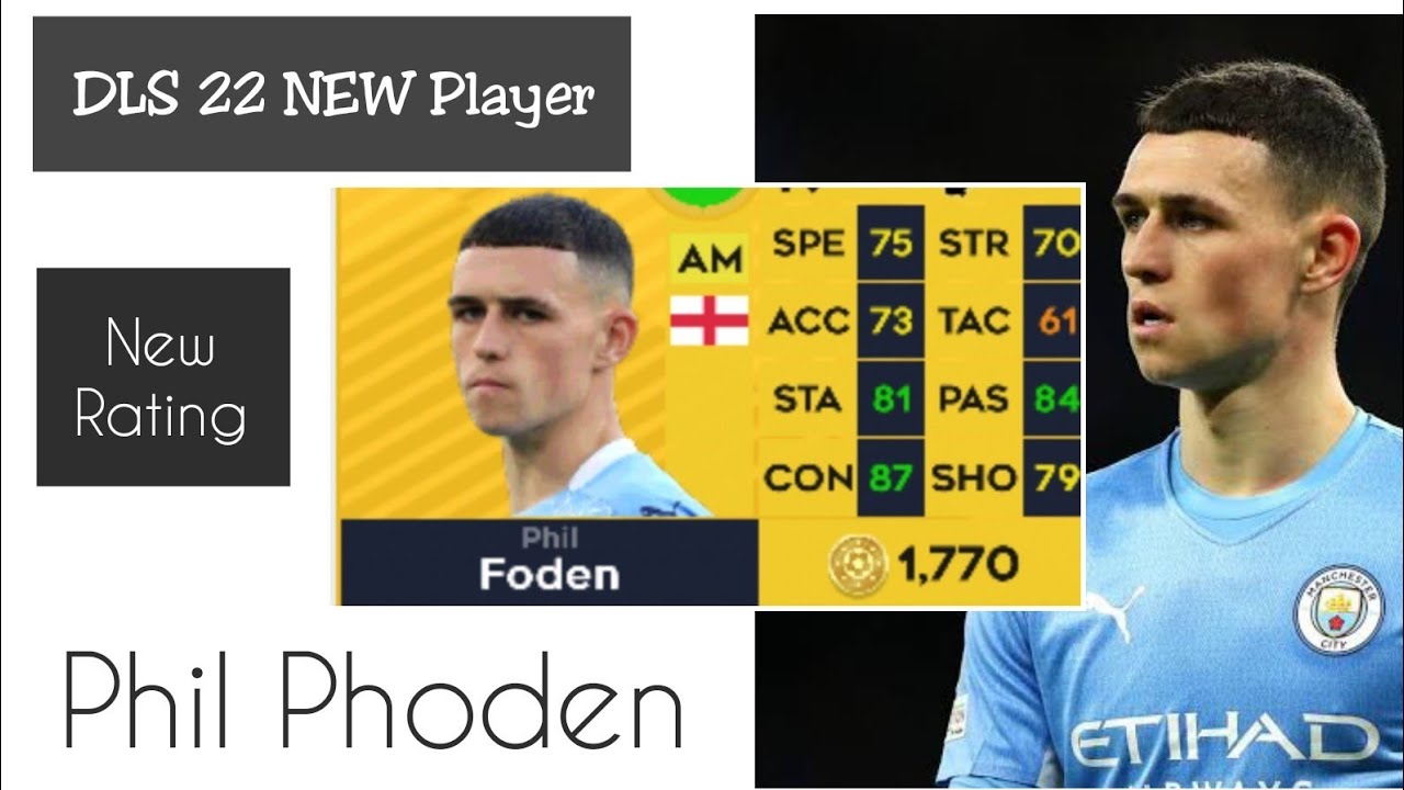 Phil Foden DLS 22 | New Rating - YouTube