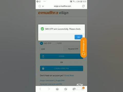 How to create Free Esign with Emudhra - YouTube