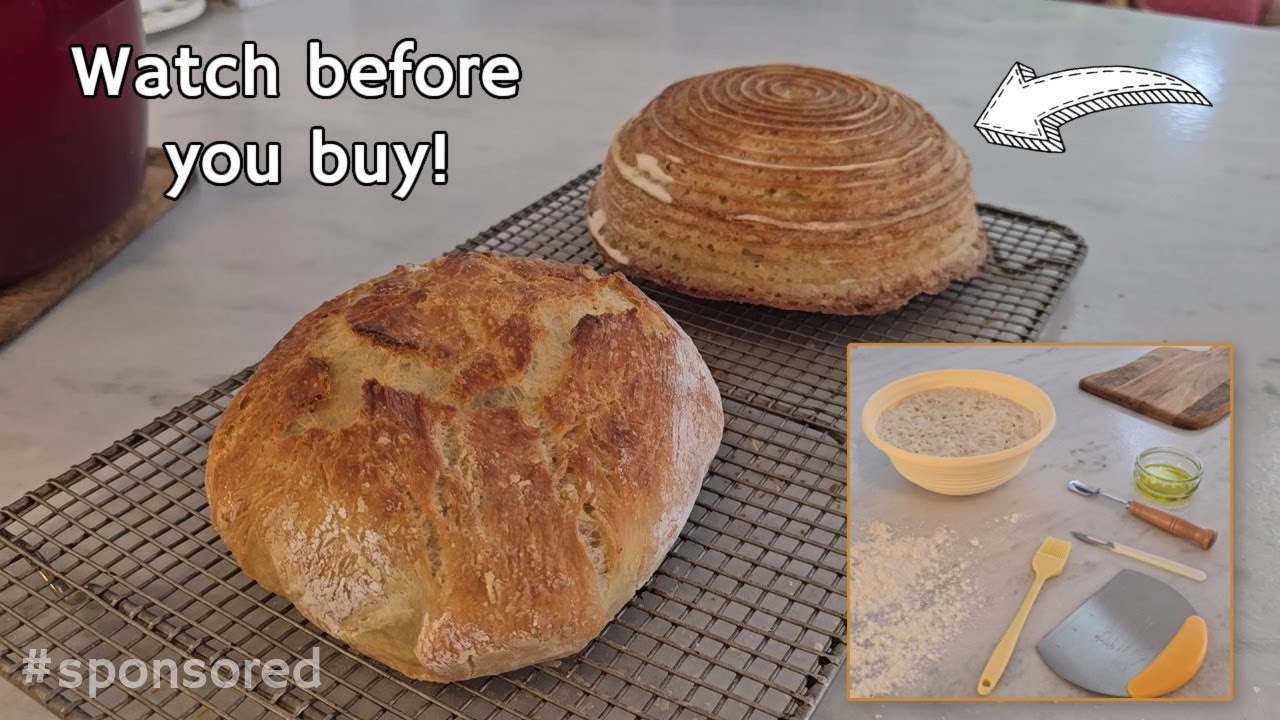 Sourdough Bread Baking and Proofing Kit, Demo and Review - YouTube