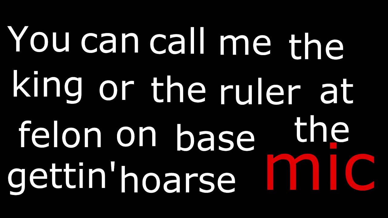 20 Percent Cooler - Ken Ashcorp - LYRICS - YouTube