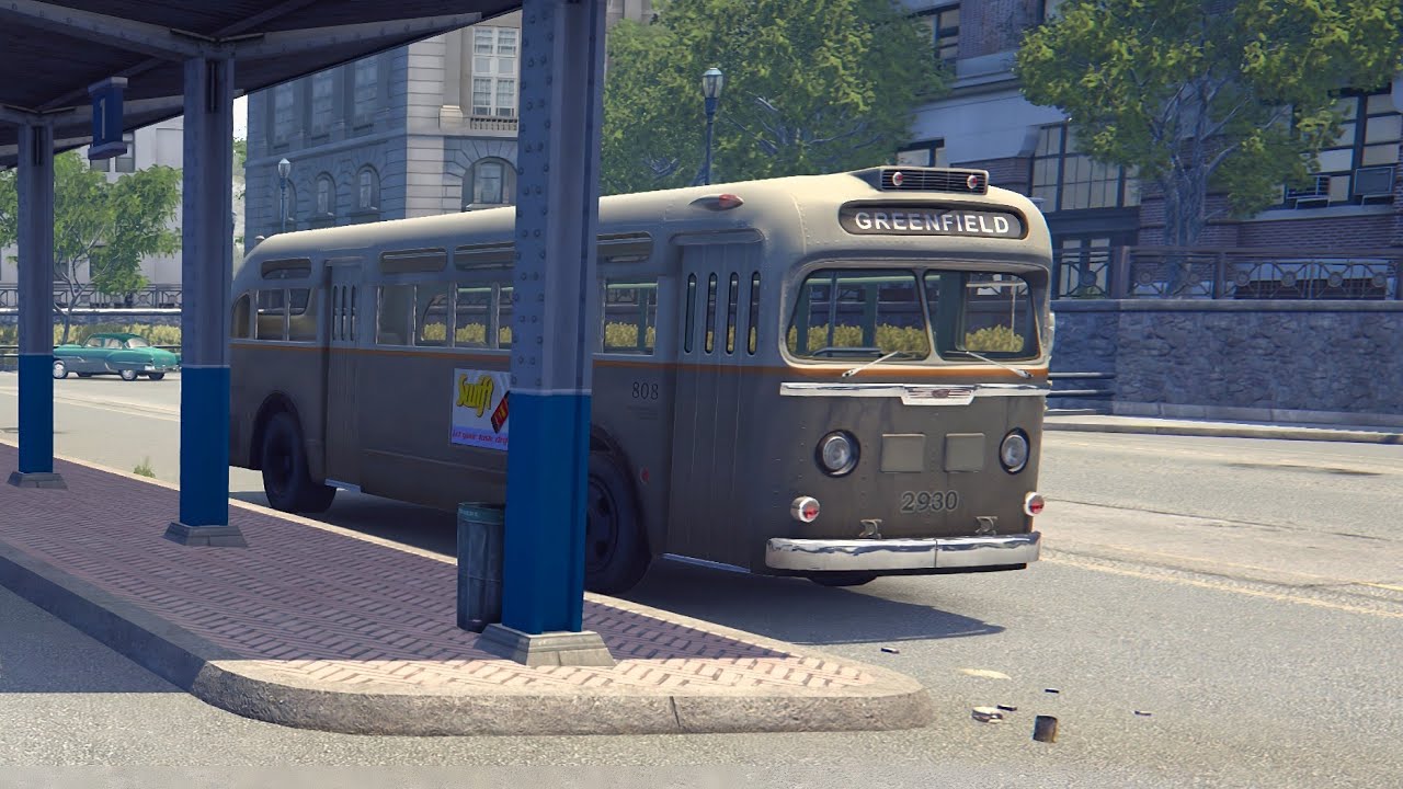 Mafia II Definitive Edition | Classic Bus Ride - YouTube