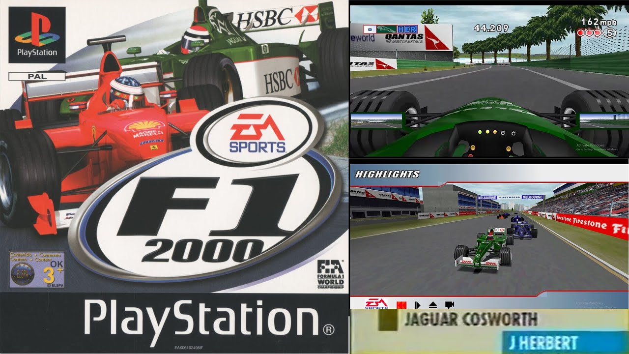 F1 2000 [PS1] (Full Championship Season) - YouTube