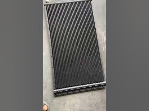 Радиатор кондиционера Газель Некст немного гнутый - YouTube