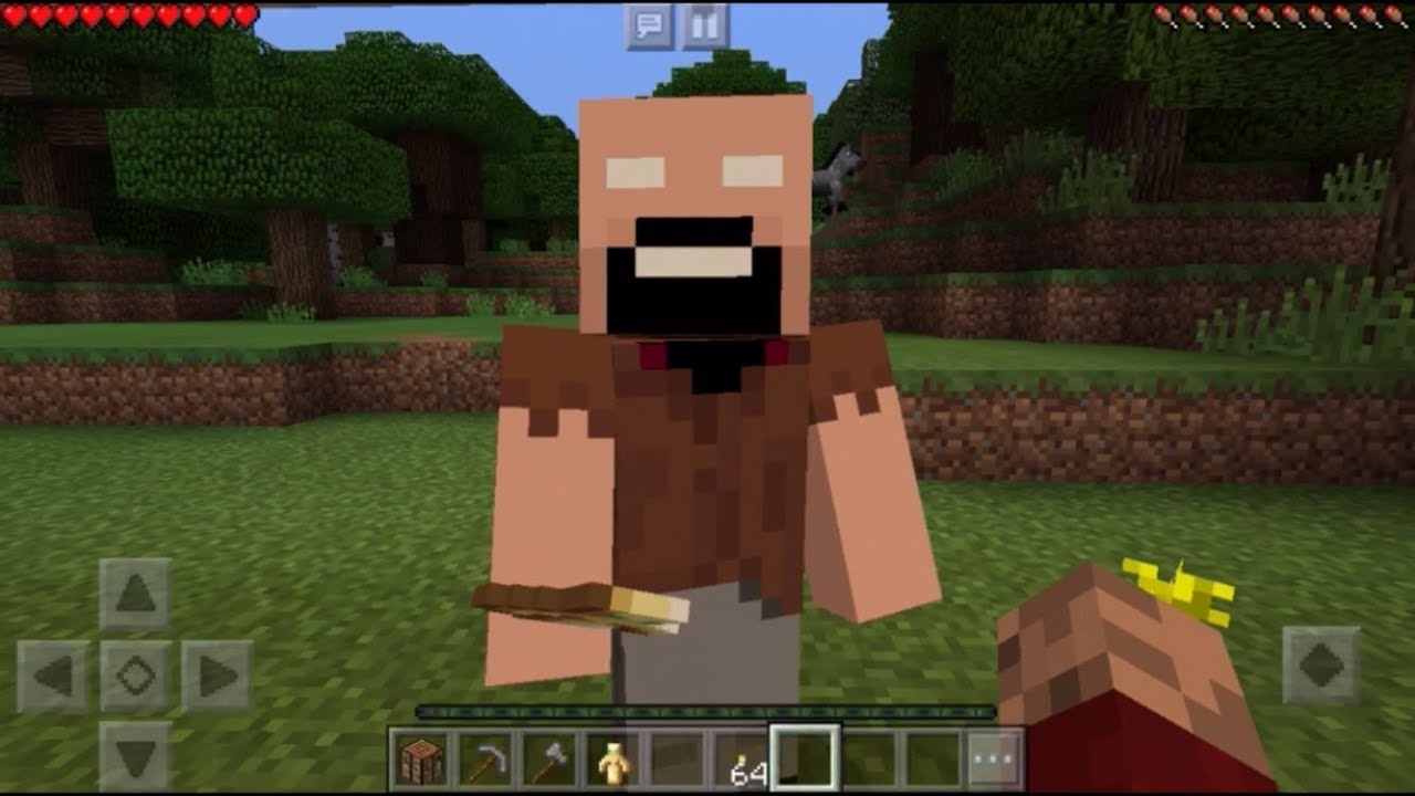 [MUST SEE!] I FOUND NOTCHBRINE IN MINECRAFT POCKET EDITION!?!?! - YouTube