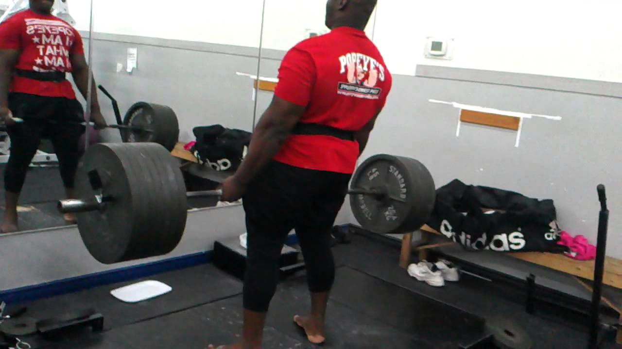 Team Uncaged Iron Bibby Deadlifting 675lbs @global - YouTube