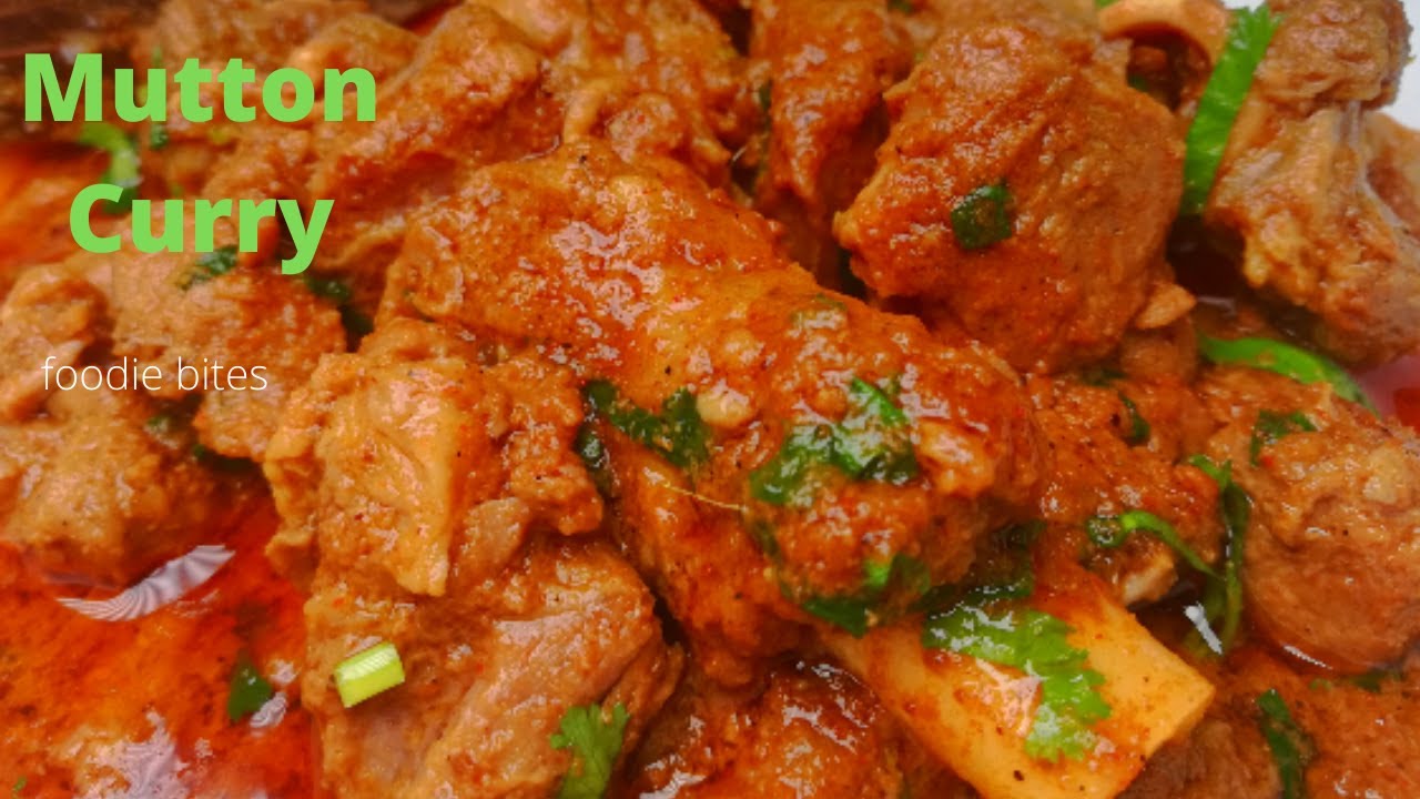 mutton curry | simple mutton | mutton gravy recipe - YouTube