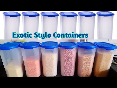 unboxing exotic stylo containers|kitchen storage boxes|kk creative ...