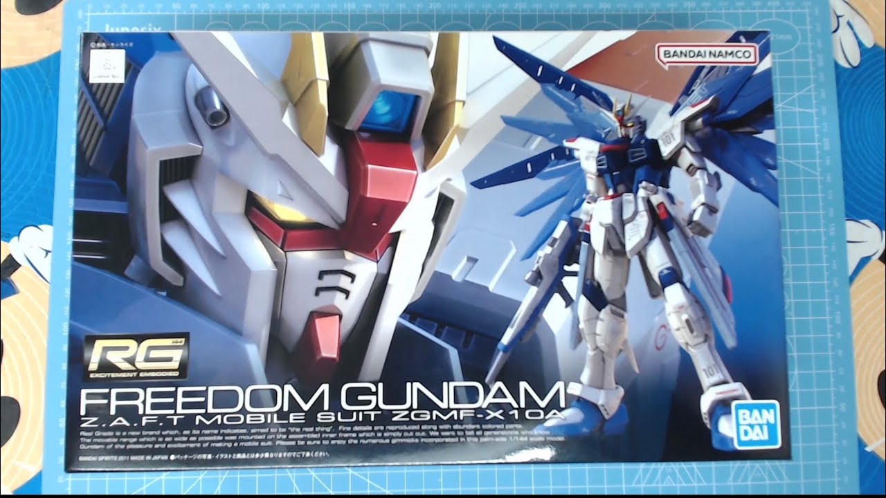 RG Gundam freedom ตัวนี้ต่อ6ชั่วโมงกว่าๆ - เก็บไว้ดูเล่น - YouTube