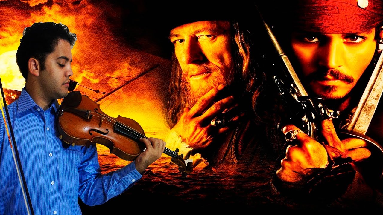 PIRATES OF THE CARIBBEAN - He's a Pirate - (Violin / Violino) - YouTube