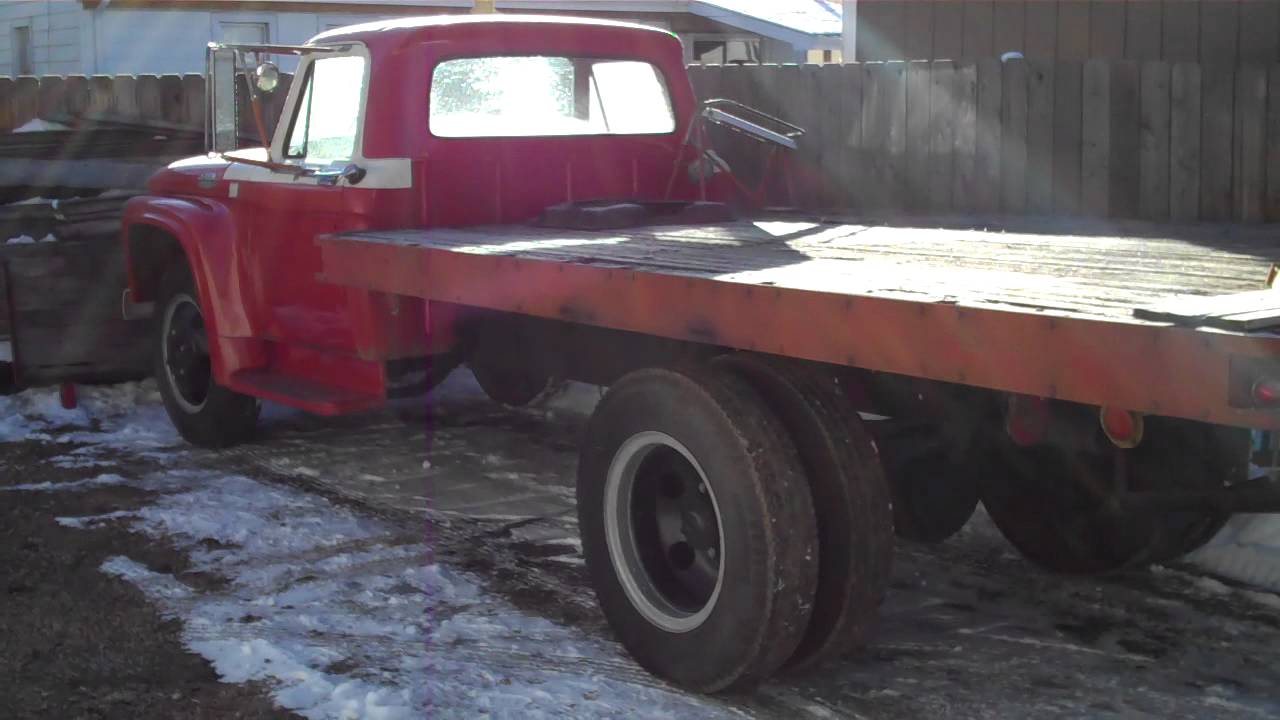 1963 Ford F600 - Covered With Frost.MP4 - YouTube