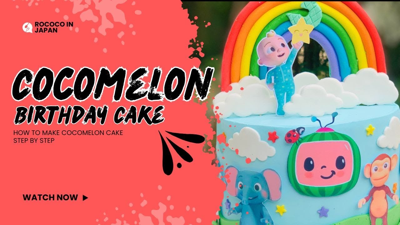 Cocomelon Birthday Cake | Cocomelon Cake | Full Tutorial - YouTube