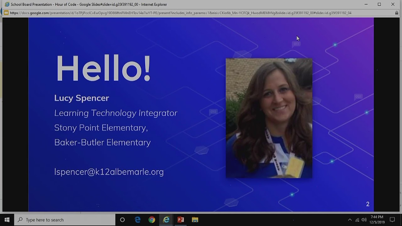 Albemarle County School Board Meeting 12/5/19 - YouTube