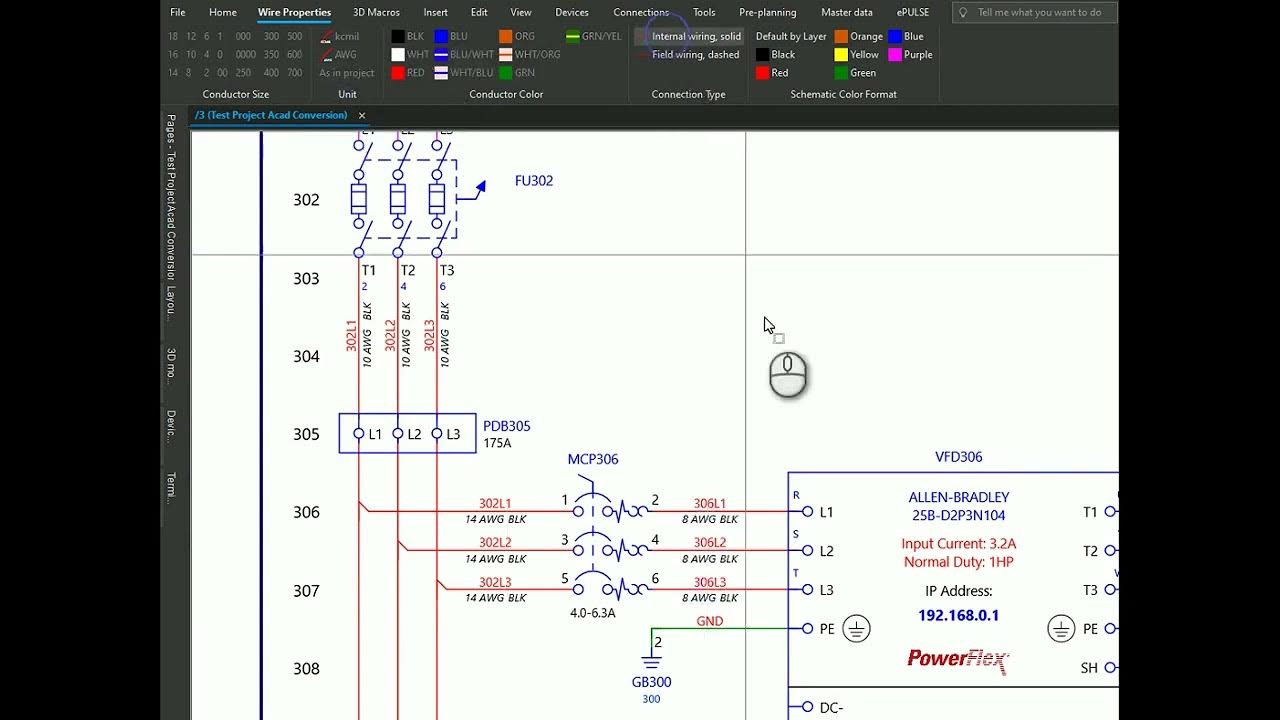 EPLAN: Custom Toolbar for Quickly Changing Wire Properties (Overview) - YouTube