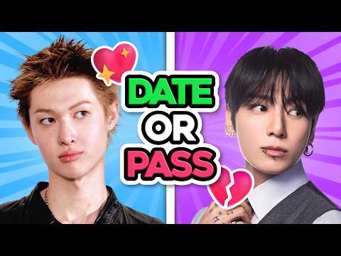 Date Or Pass: Kpop Male Idols | Kpop Game 2026