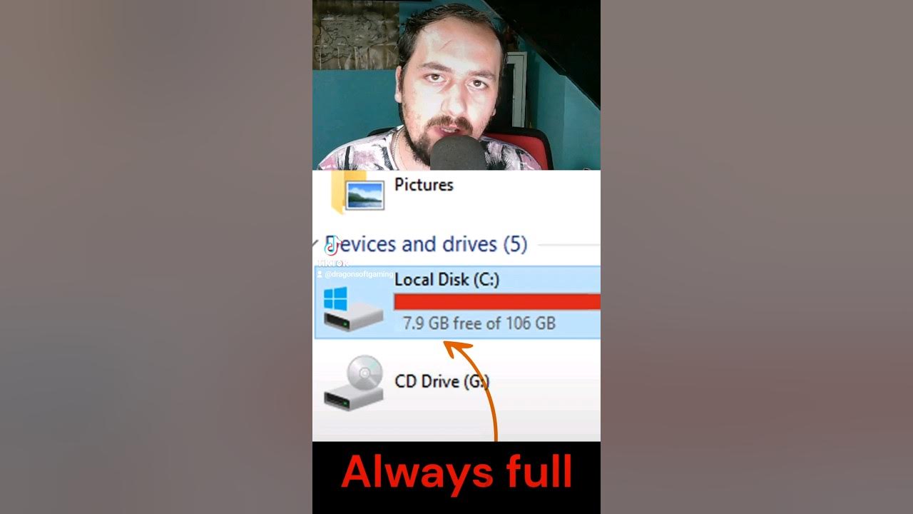 How to fix full C: Drive Storage - YouTube