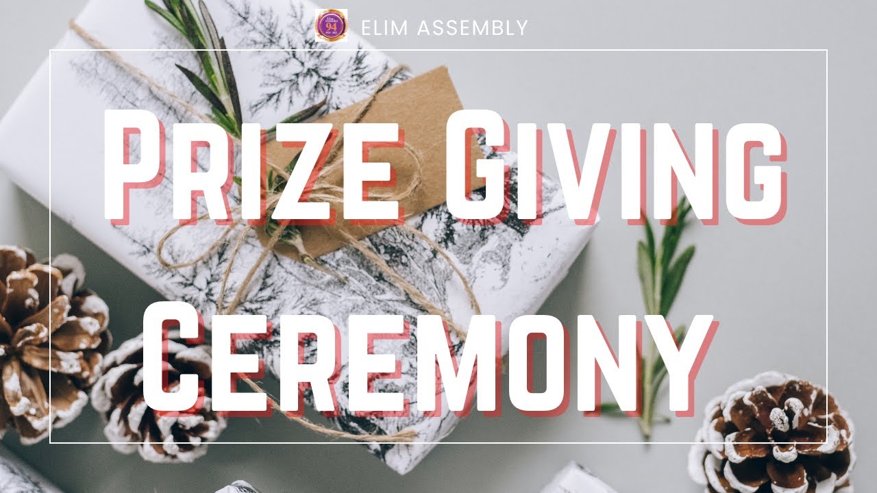 Sunday School Prize Giving Ceremony - YouTube