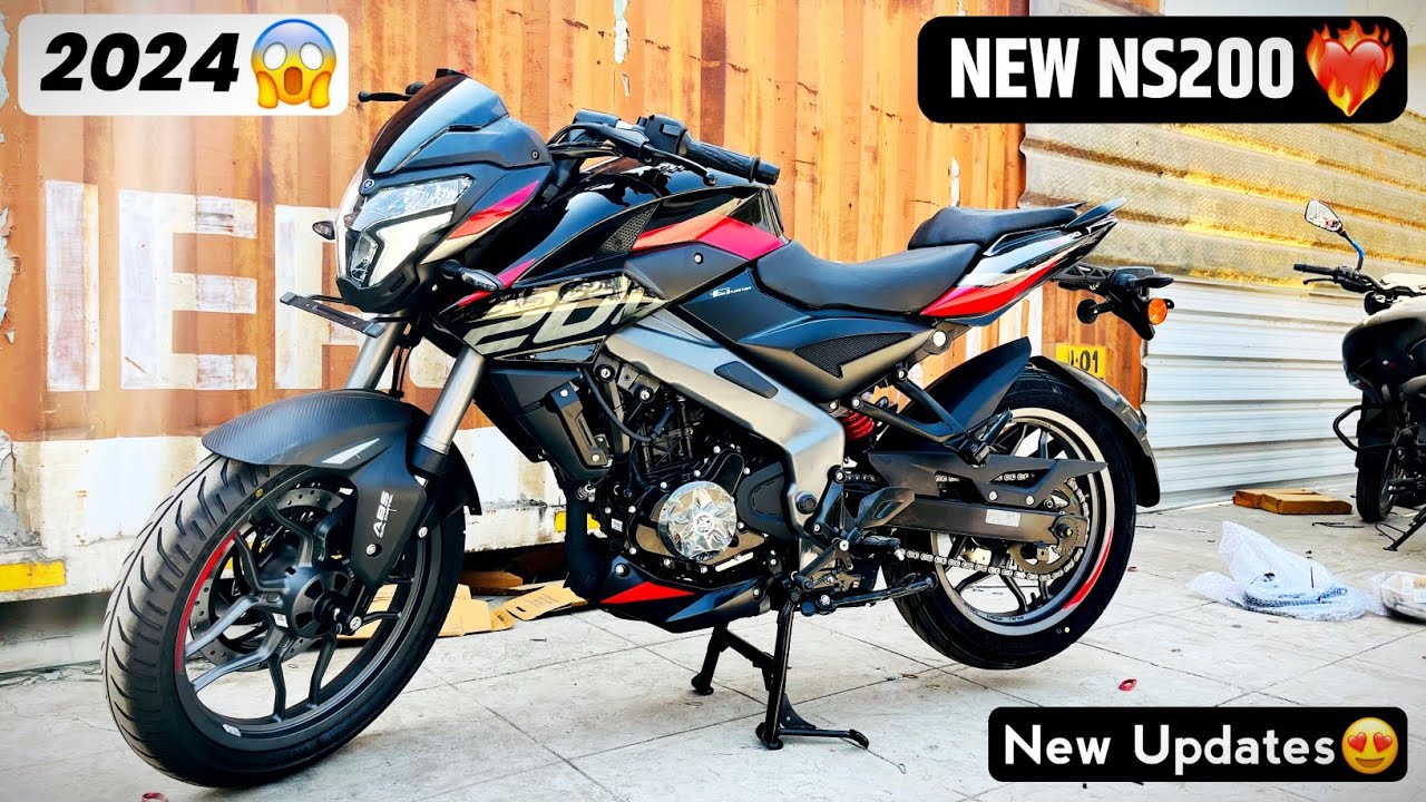 Bajaj pulsar ns200 new model 2024 New Updates🔥|| On road price? || ns ...