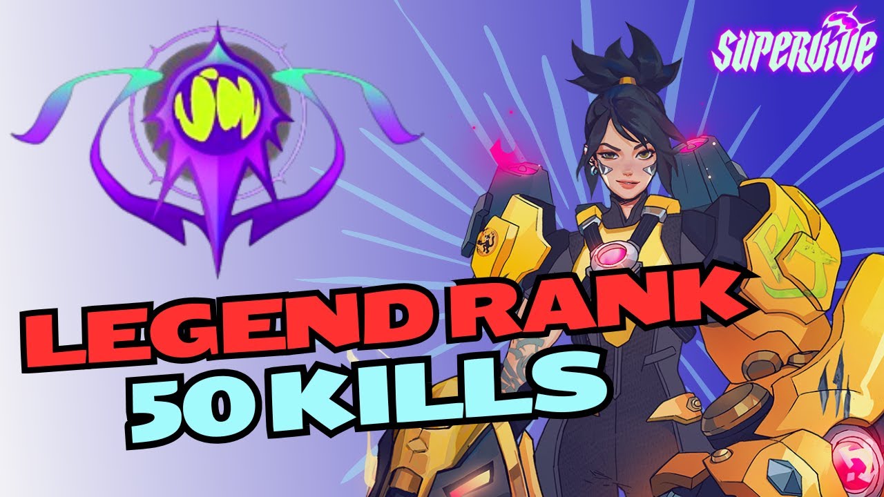 THE CRAZY SUPERVIVE GAME THAT GOT ME LEGEND RANK - YouTube