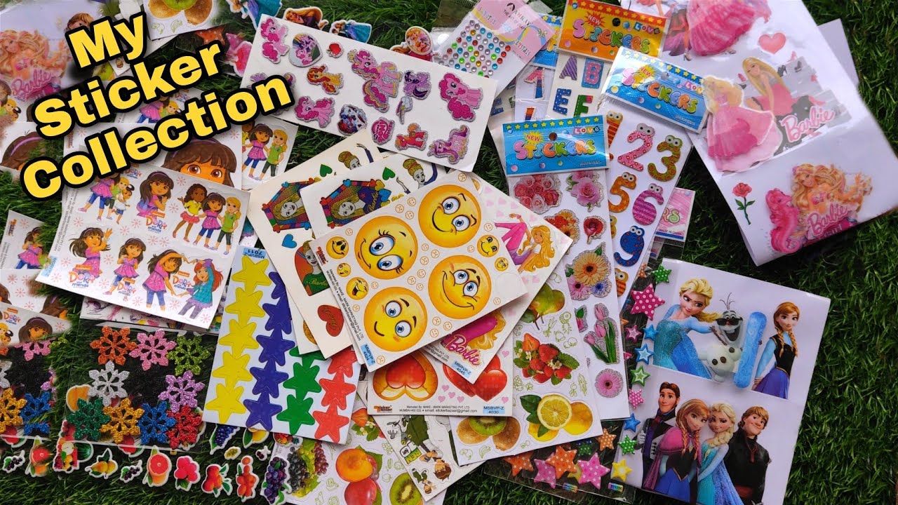 My Sticker Collection / AS Multi Creativity - YouTube