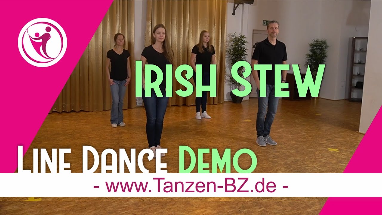 Line Dance 'Irish Stew' - Intermediate - Demo zum Mittanzen für ...