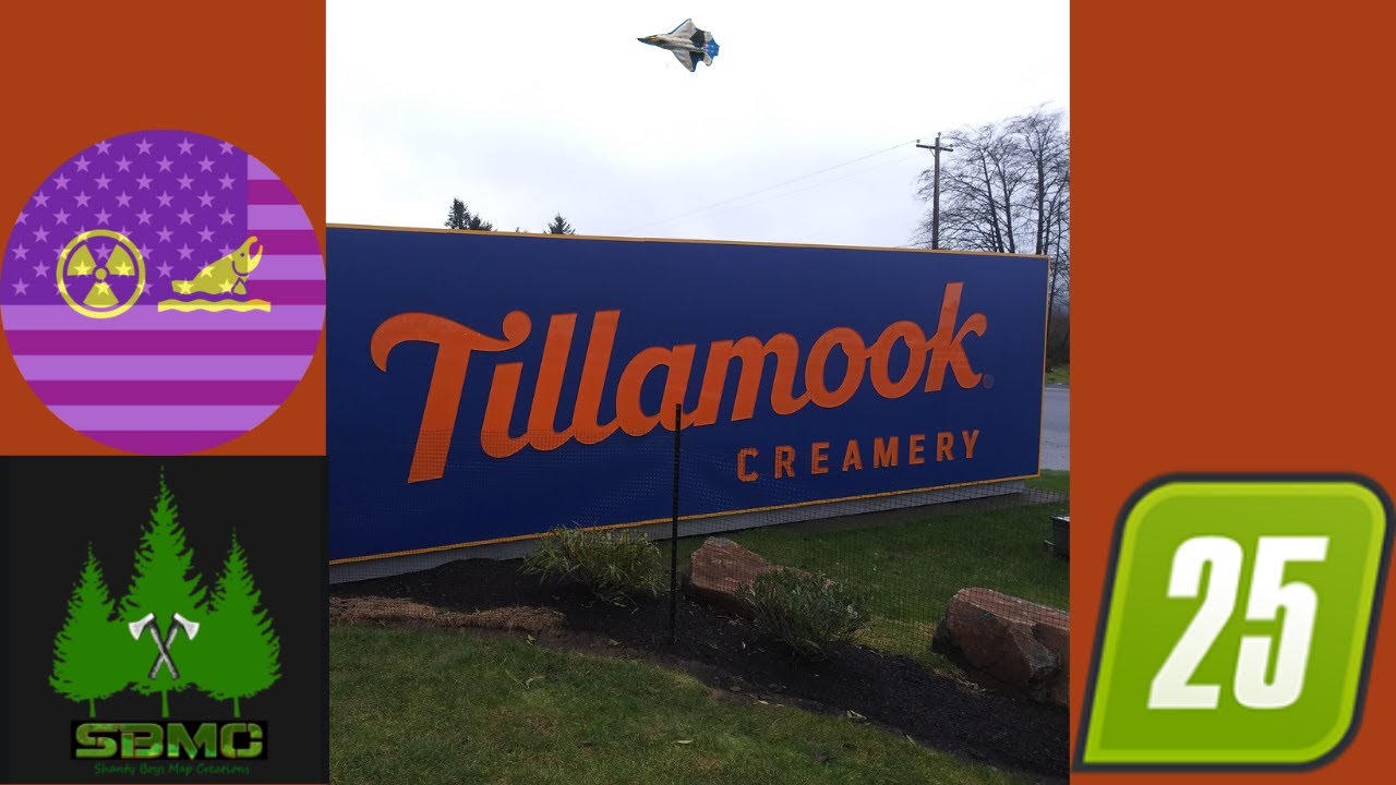 LIVE FS25 MAP-MAKING TILLAMOOK, OR #1 - YouTube