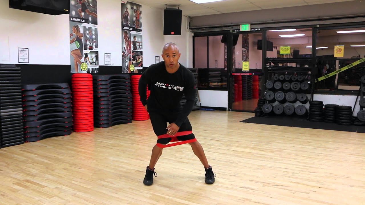 Advanced Athletics - Standing Clam Shell (Weight Bearing) - YouTube