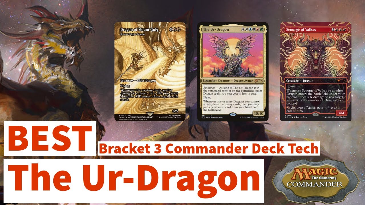 The Ur-Dragon Bracket 3 Commander Deck Tech - Magic the Gathering - YouTube