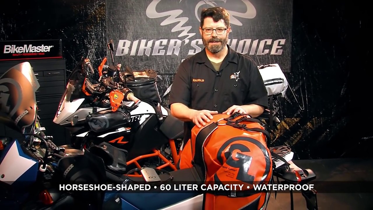 Giant Loop Great Basin Saddlebag System - YouTube