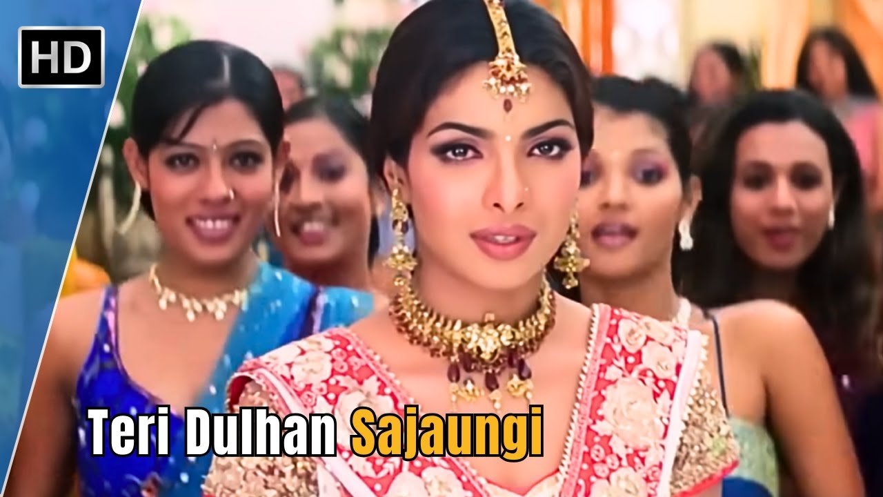 Teri Dulhan Sajaungi (HD) | Barsaat | Priyanka Chopra | Bipasha Basu ...