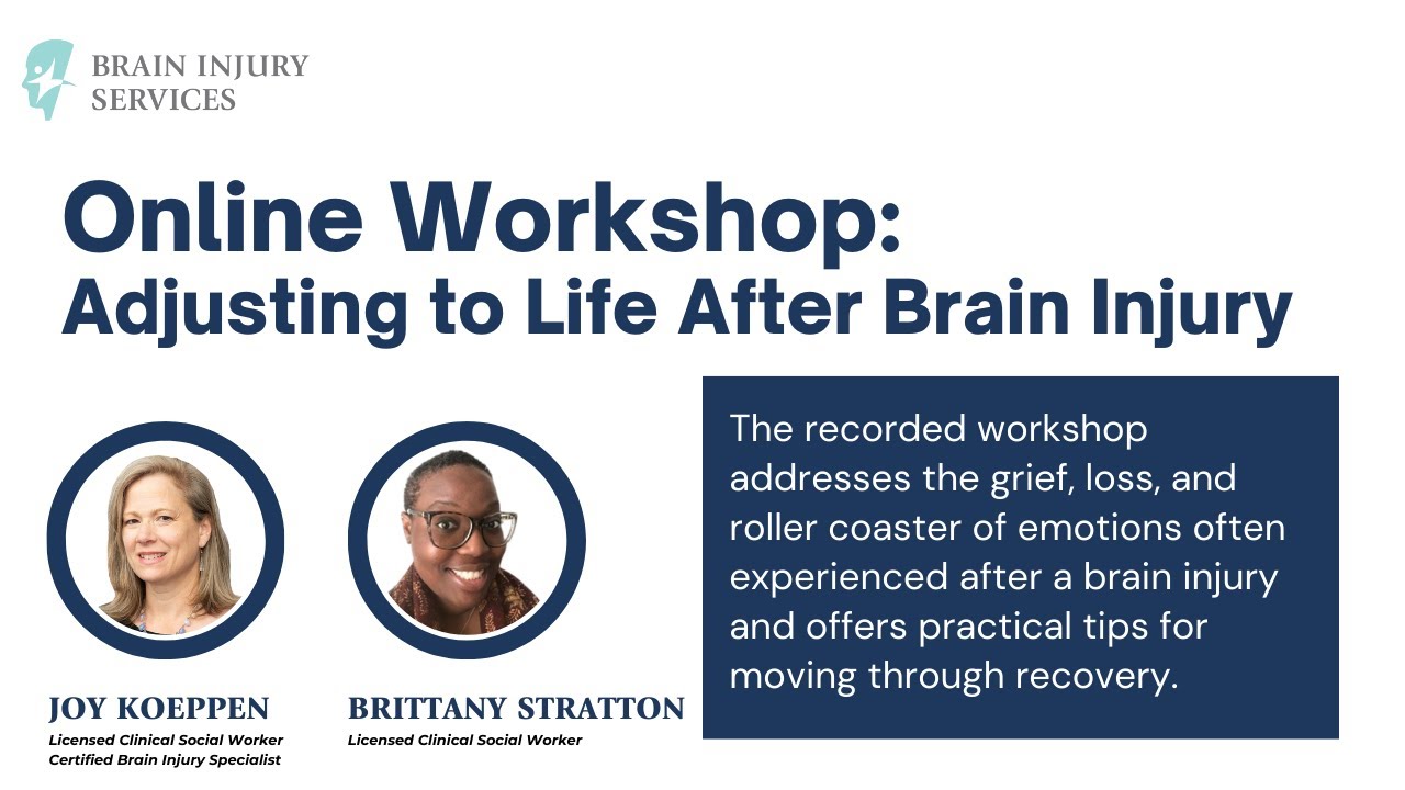 Workshop: Adjusting to Life After Brain Injury - YouTube