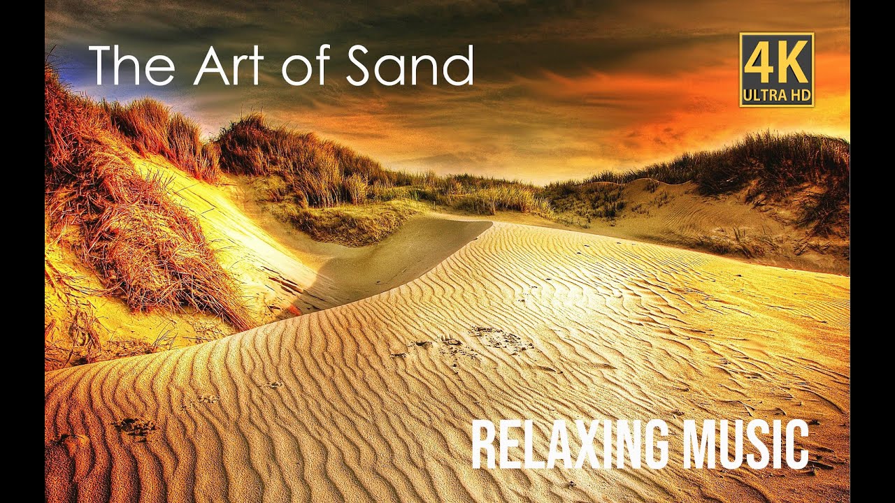 The Art of Sand: A Video of Nature's Masterpiece with Calming Jazz ...