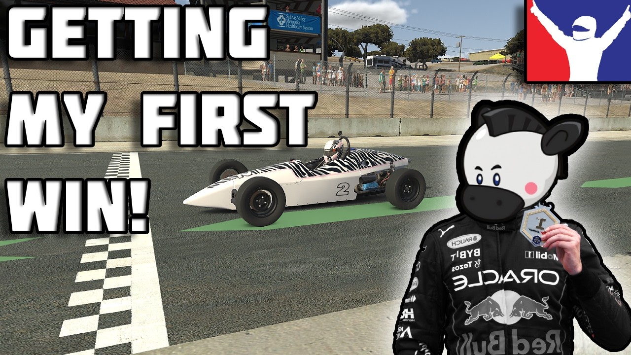 I Got My First Formula Vee Win... In VR! | iRacing - YouTube