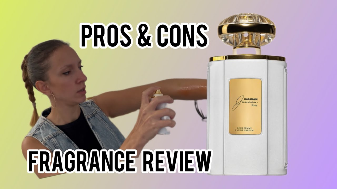 Fragrance review Junoon Rose Al Haramain - YouTube