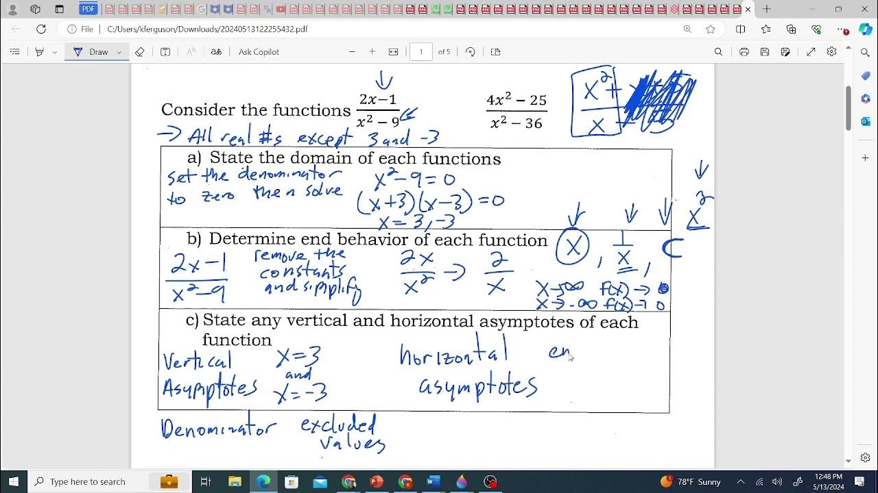Pre Calculus Semester 2 Final Review 2024 part 1 - YouTube