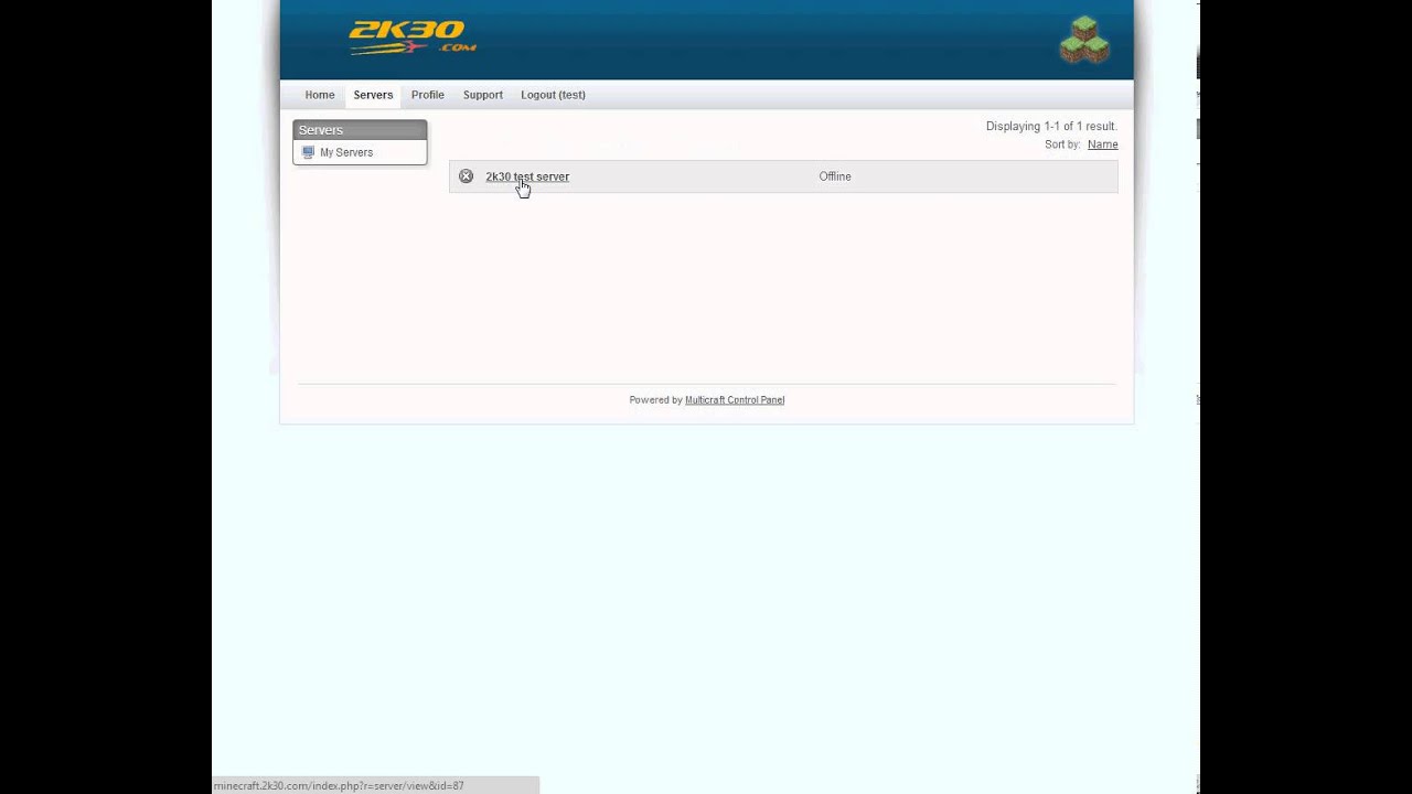 2k30 Change Minecraft version in Multicraft control panel - YouTube