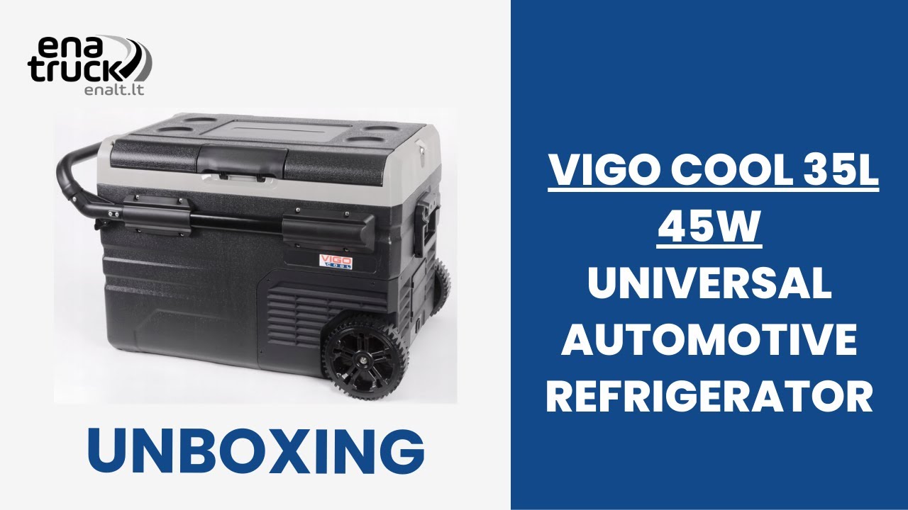 Unboxing the V35WR VIGO Universal Car Refrigerator: Your Ultimate ...