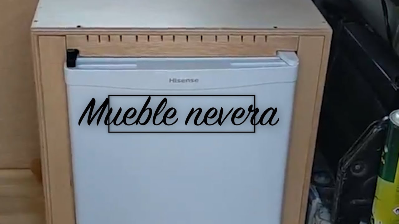 Mueble Nevera para nuestra furgo camper - YouTube