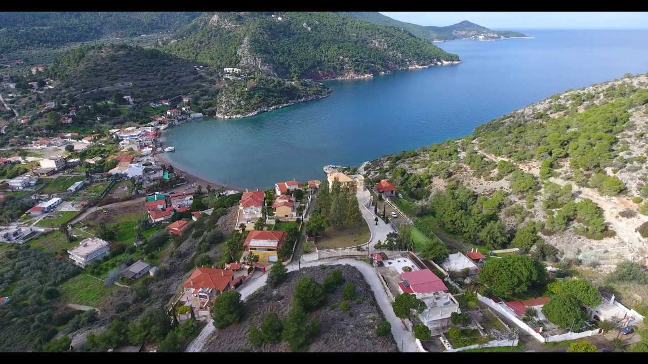 Σχίνος κορινθίας 4K VIDEO UHD AERIAL - YouTube