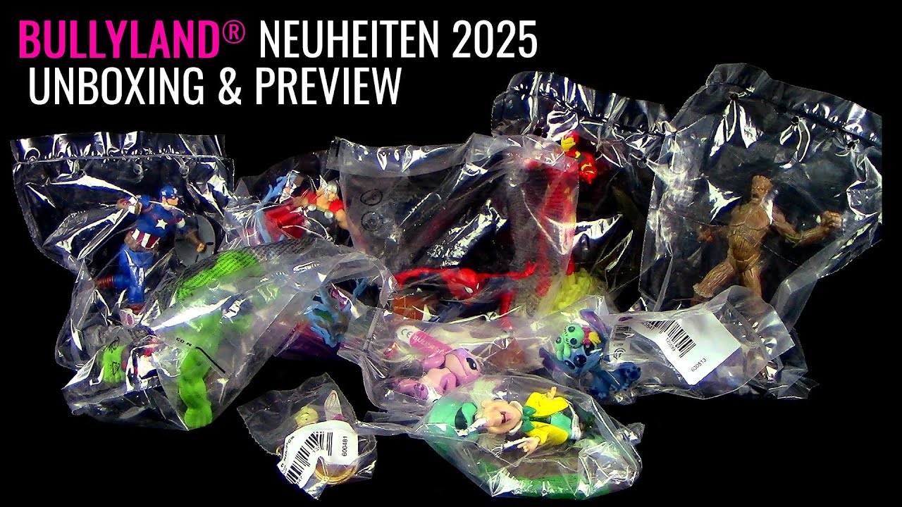 Bullyland ® Neuheiten 2025 - ein schnelles Unboxing & Vorschau ...