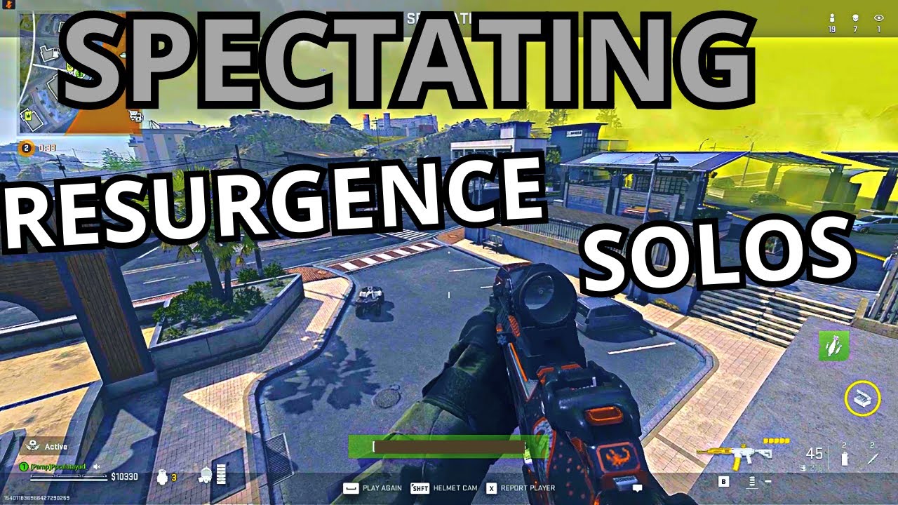 Call of Duty Warzone 2 Gameplay spectating RESURGENCE SOLOS - YouTube