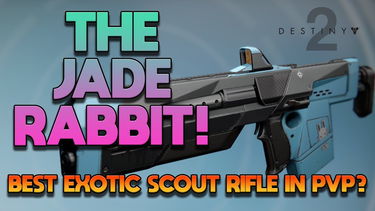 THE JADE RABBIT IS REALLY GOOD IN BEYOND LIGHT!😍 (Exotic Scout Rifle ...