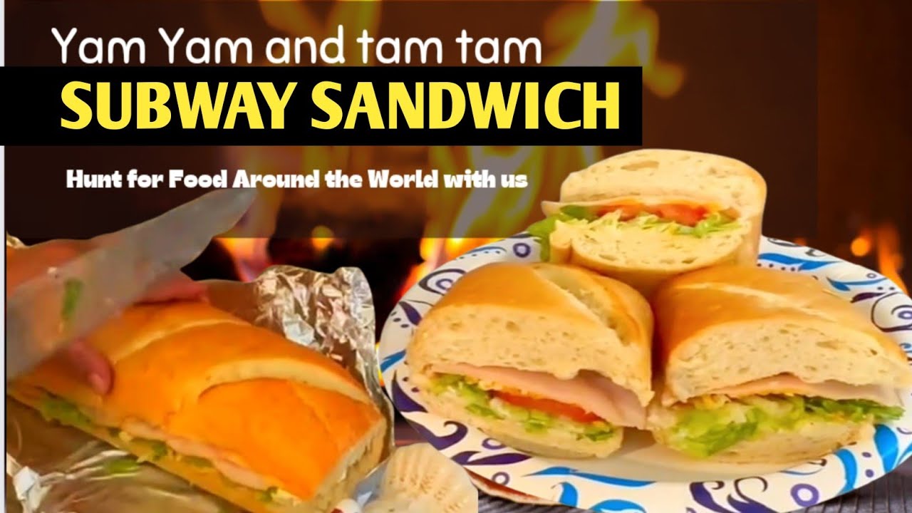 The Subway Sandwich Mastery of Yam Yam and Tam Tam - YouTube
