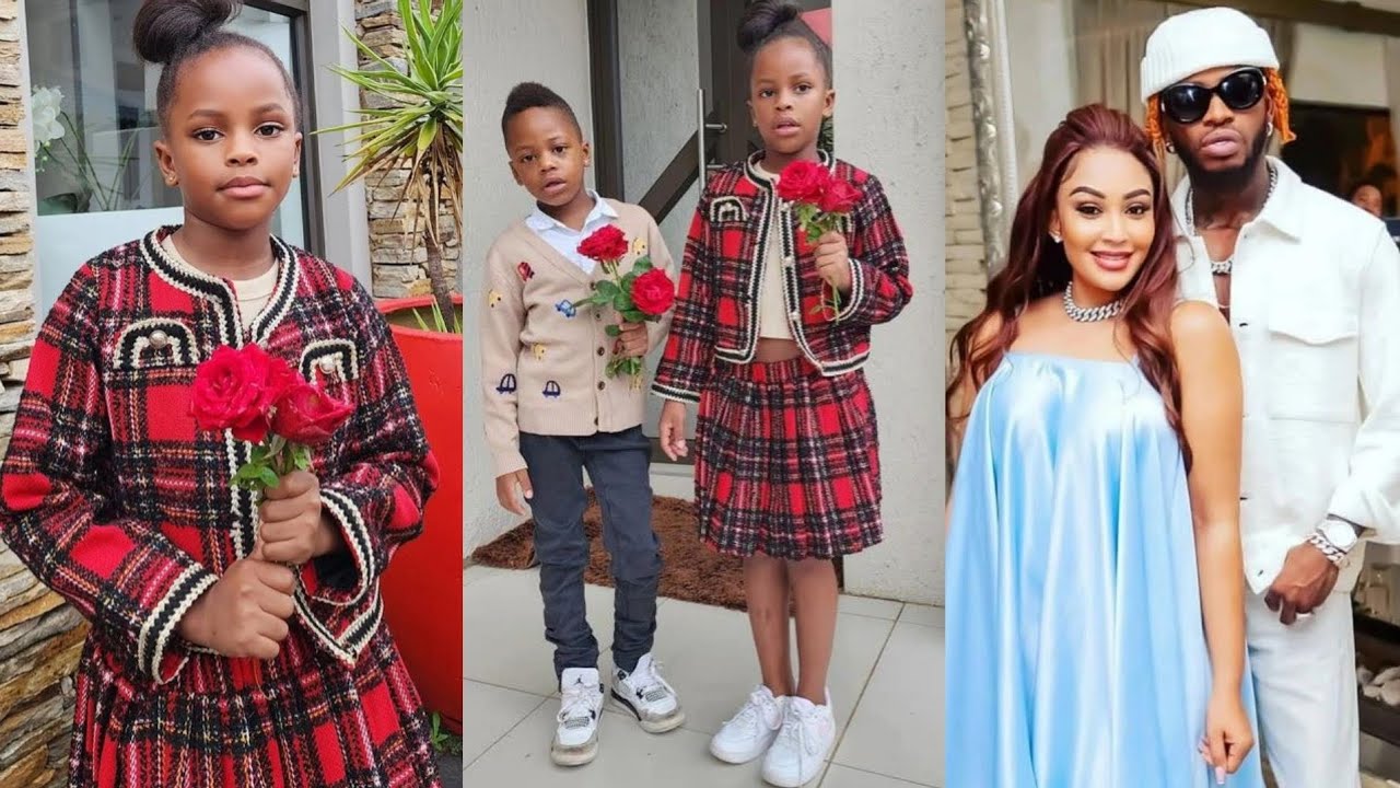 ZARI na WATOTO Wake Walichofanya leo VALENTINE DAY, Wamemtumia na DIAMOND - YouTube