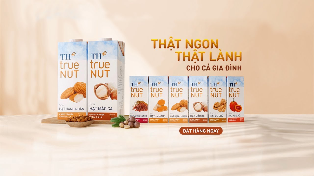 Sữa hạt TH true NUT - Thật ngon thật lành cho cả gia đình - YouTube