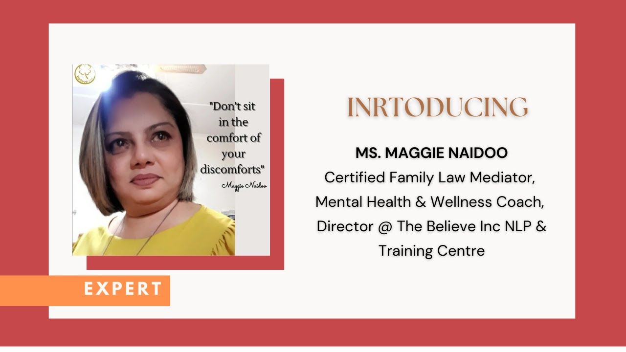 Introducing Mental Health & Wellness Coach Maggie Naidoo - YouTube