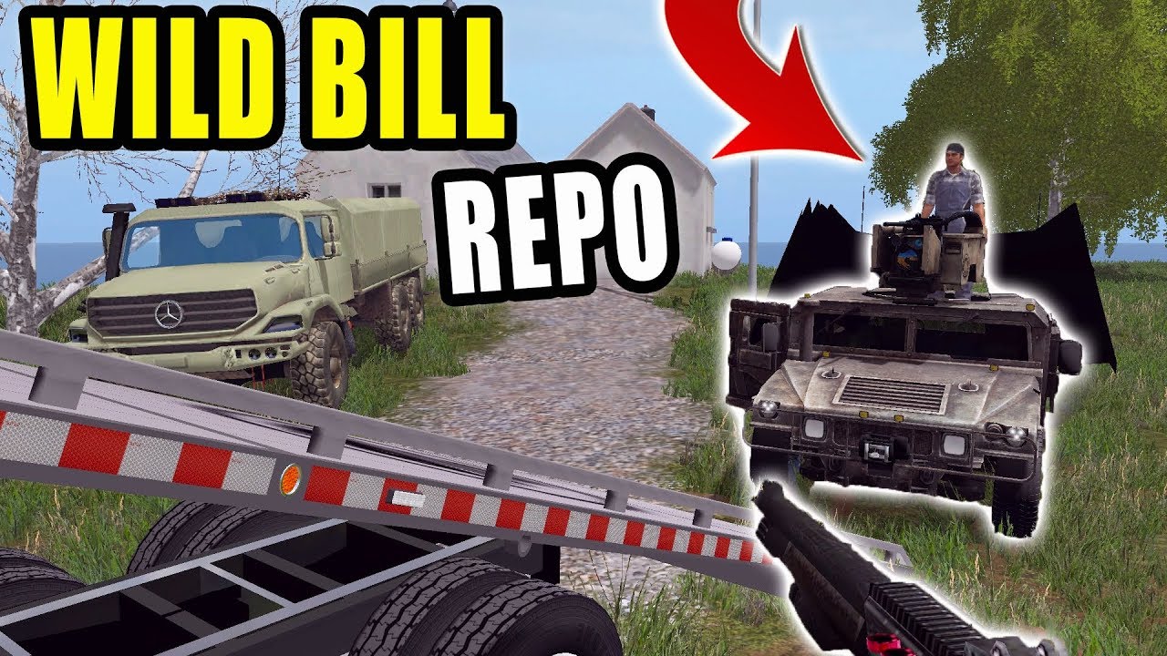 REPOING WILD BILLS MILTARY HUMVEE! | FARMING SIMULATOR 2017 - YouTube