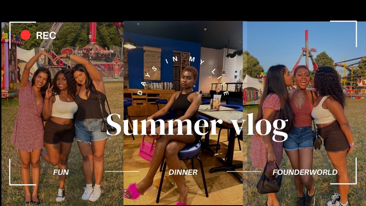 SUMMER VLOG: Fun day with the girls + Dinner and more.. - YouTube