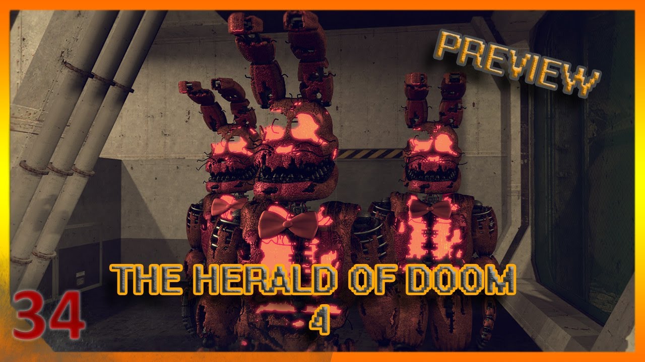 [SFM FNAF] The Herald of Doom 4 [Preview] - YouTube
